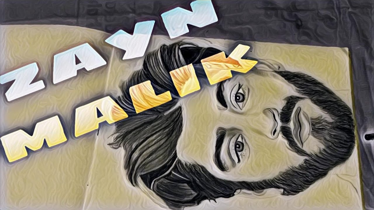 @Zayn drawing | pencil sketch | Ganesh arts - YouTube