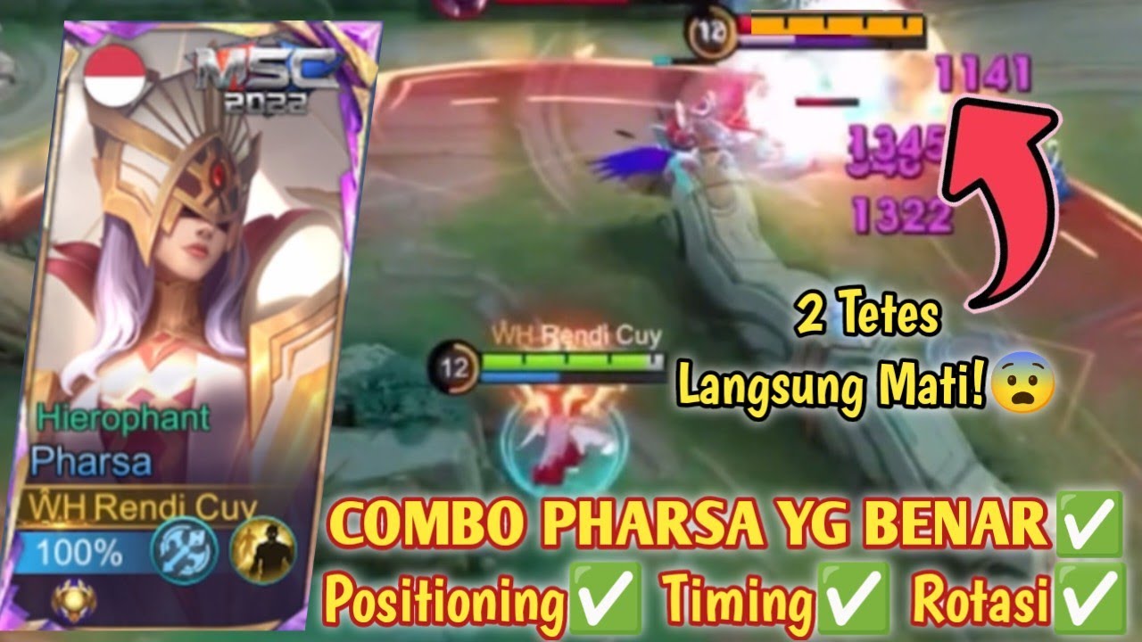 PENJELASAN MIKRO MAKRO PHARSA, CARA COMBO, ROTASI DLL | BUILD PHARSA ...