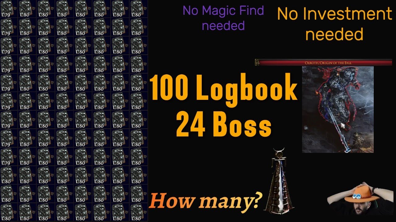 100 Logbook 24 Bosses and some Tips for both Olroth and expedition POE2 ...