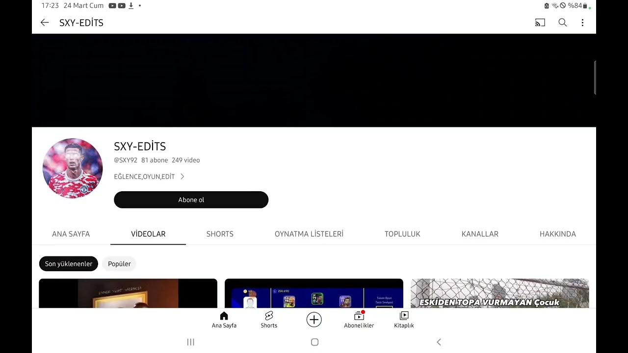 Sınıf Arkadışımın Kanalını Tanıttım !! @Nino.ae9 - YouTube