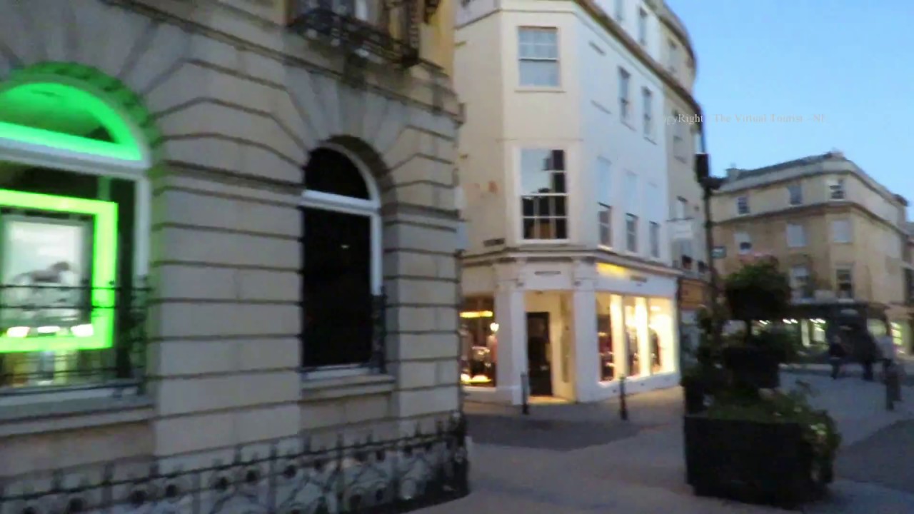 Bath Somerset - The City of Bath at Night in England 02 - YouTube