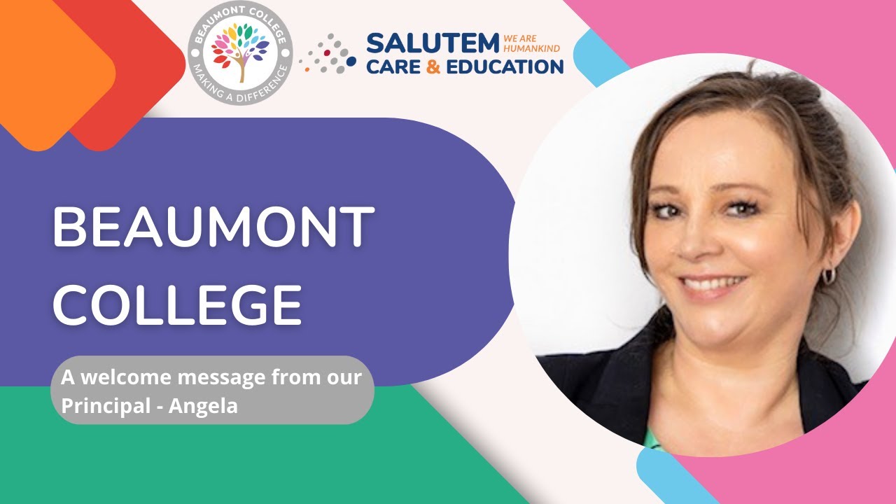 Welcome to Beaumont College | Message from Principal Angela Johnson ...