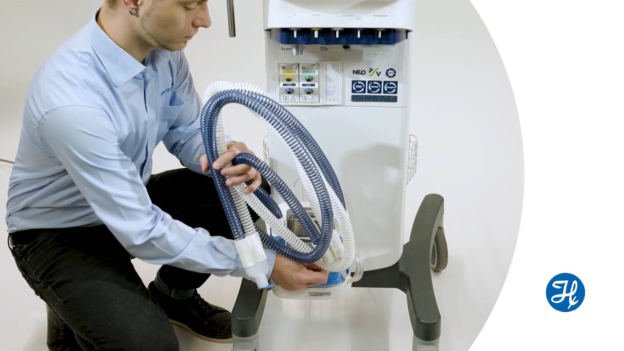 HAMILTON-G5/S1: Ventilator setup - YouTube