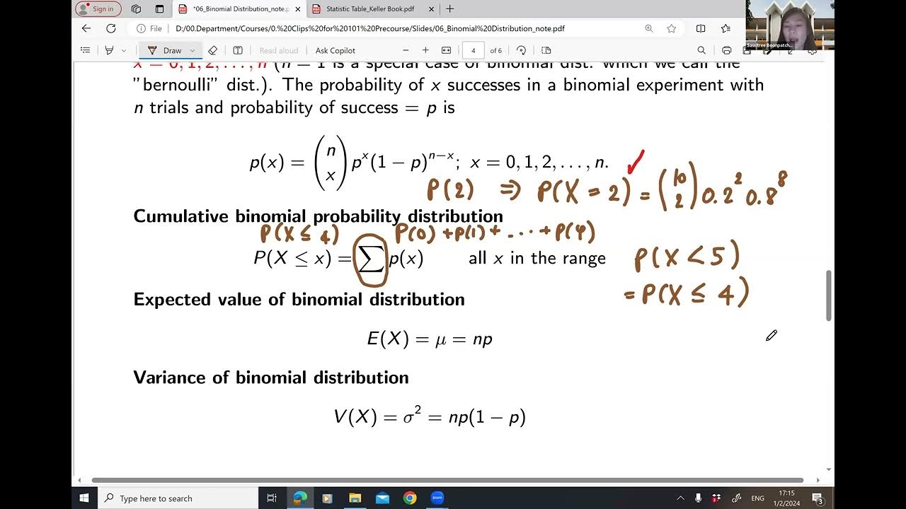 Binomial Distribution - YouTube