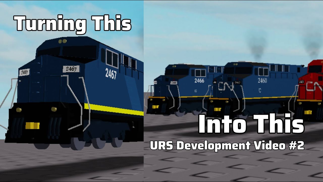 Making the second version of the IC C40-8W's + CN Variants! | URS ...