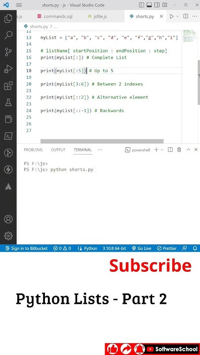 Python In Telugu List Part 2 Python Pythonintelugu Btech Coding Pythontutorial Btech 