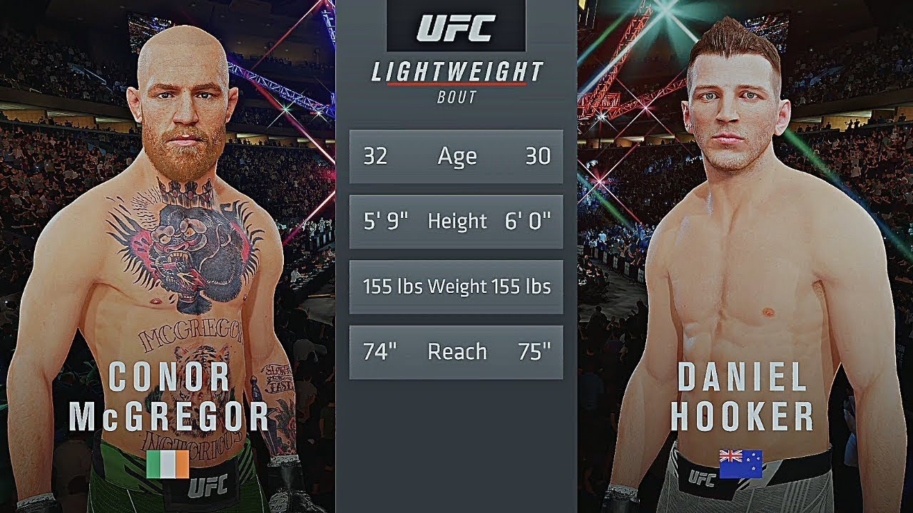 Coner Mcgregor VS Daniel Hooker [Ufc 4] - YouTube