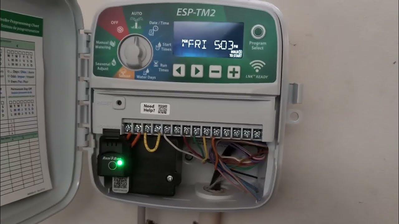 Rain Bird ESP TM2 6 Station WiFi Ready Indoor Outdoor Controller Review ...