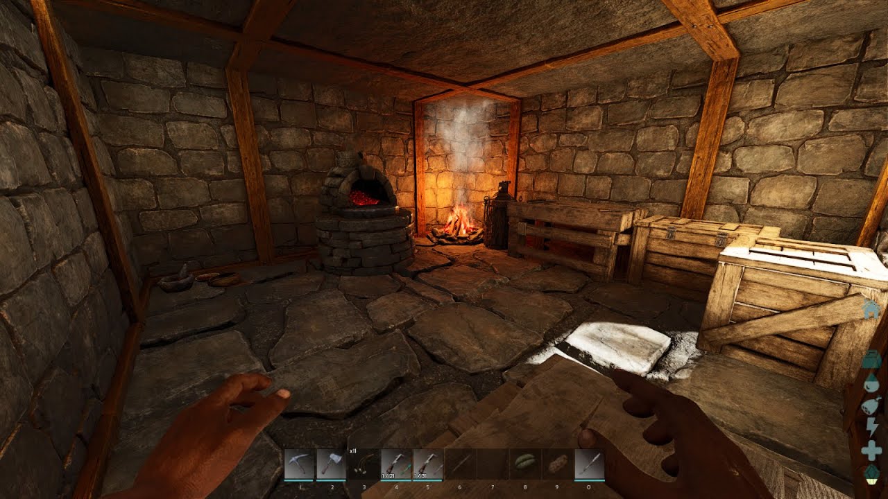 Ark ASA von stroh base zur tek base Folge 2 - YouTube