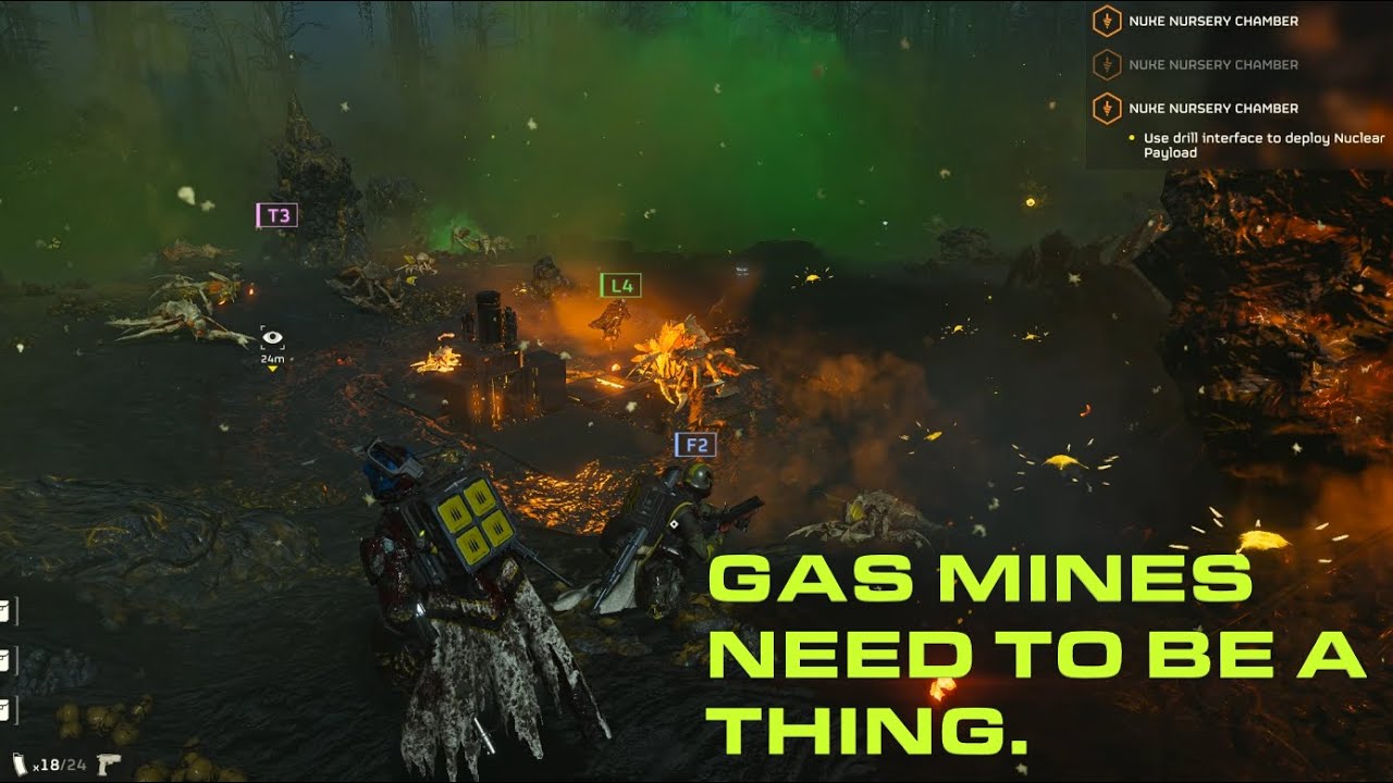 A GAS Of A Time MINING My Friends! | Helldivers 2 - YouTube