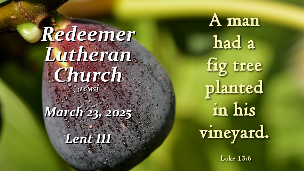March 23, 2025 - "Fruit of Repentance" - Pastor Jim Fennacy - YouTube