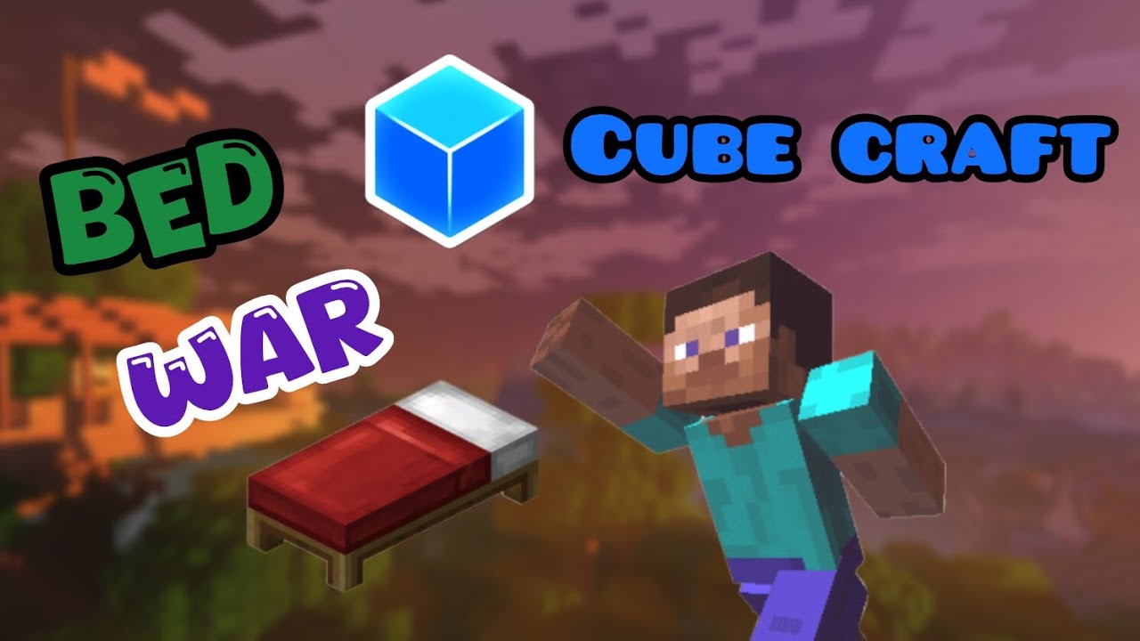 CUBE CRAFT SERVER || MOBILE GAMEPLAY OF BEDWARS - YouTube