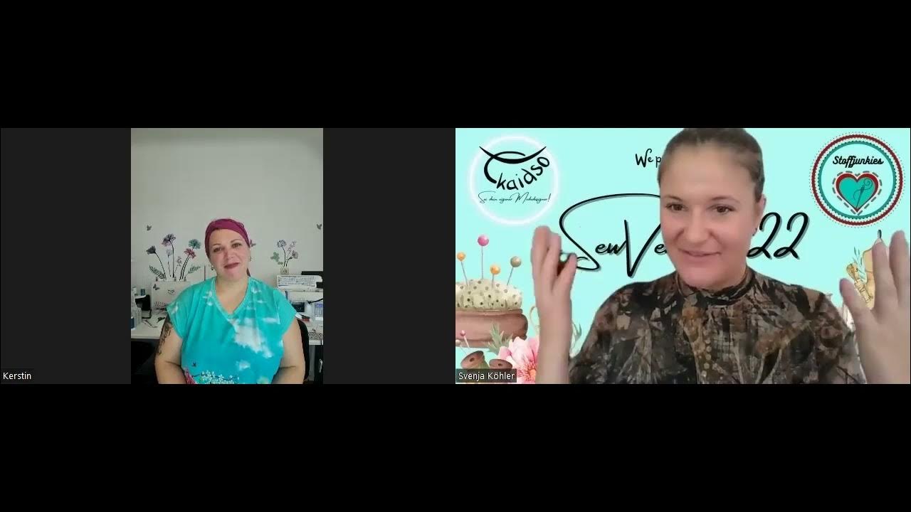 Svenja von kaidso Onlinekurse im SewVent 2022 - YouTube
