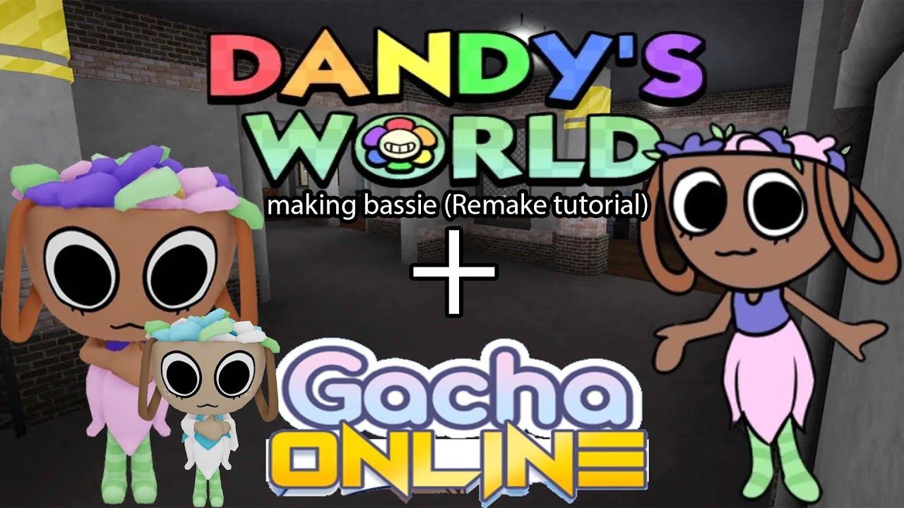 Roblox | How to Make Bassie + Skins Tutorial REMAKE (READ DESC) | Gacha ...