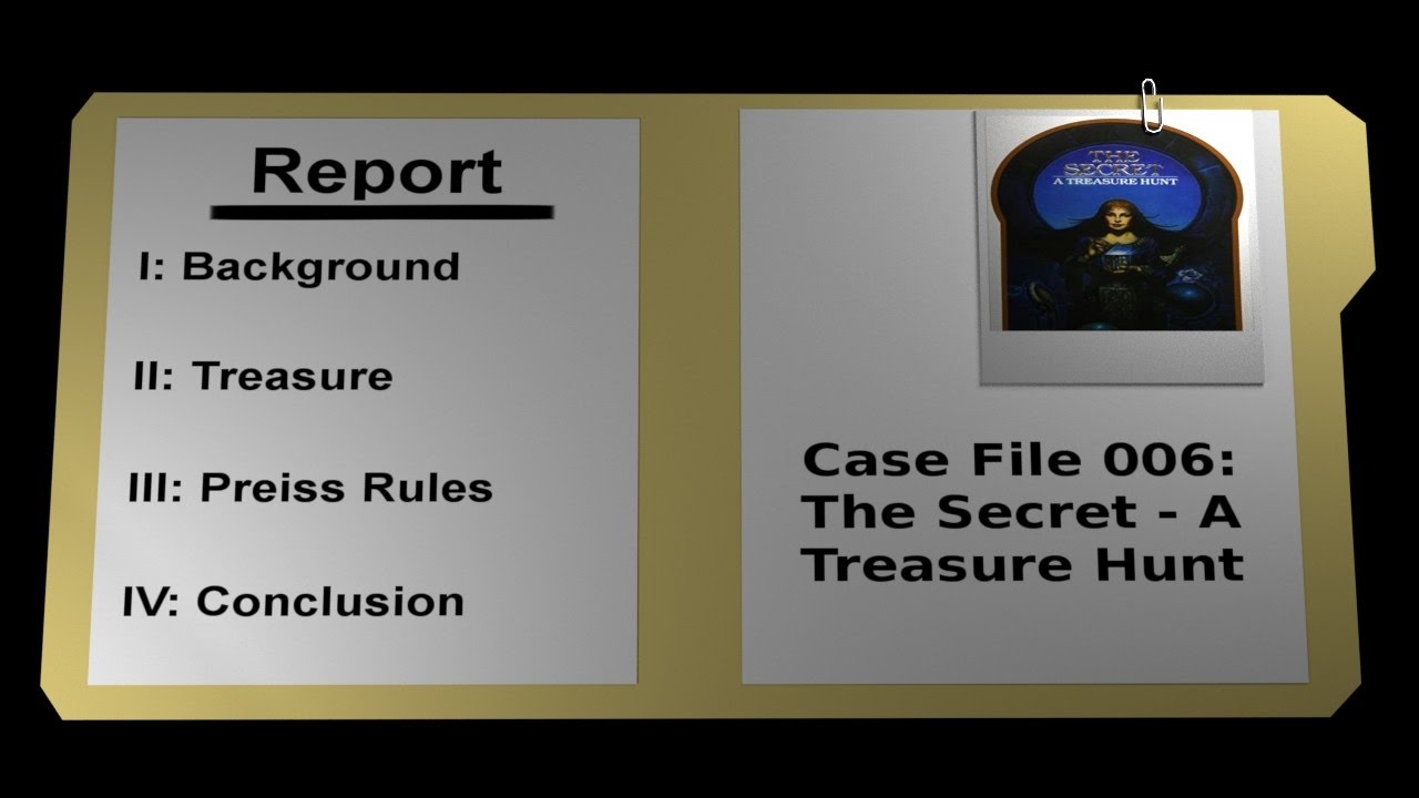 The Secret A Treasure Hunt - YouTube