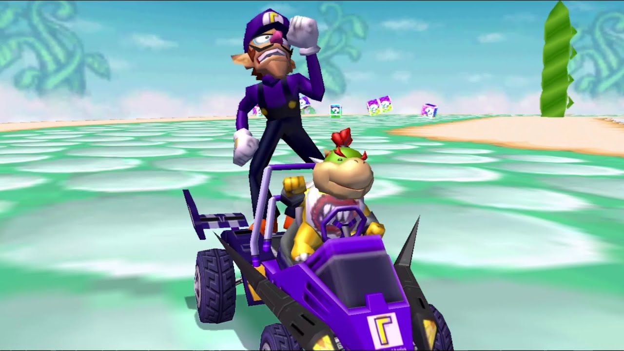 Mario Kart Double-dash ! Plus - GBA sky garden - 150CC - Custom track ...