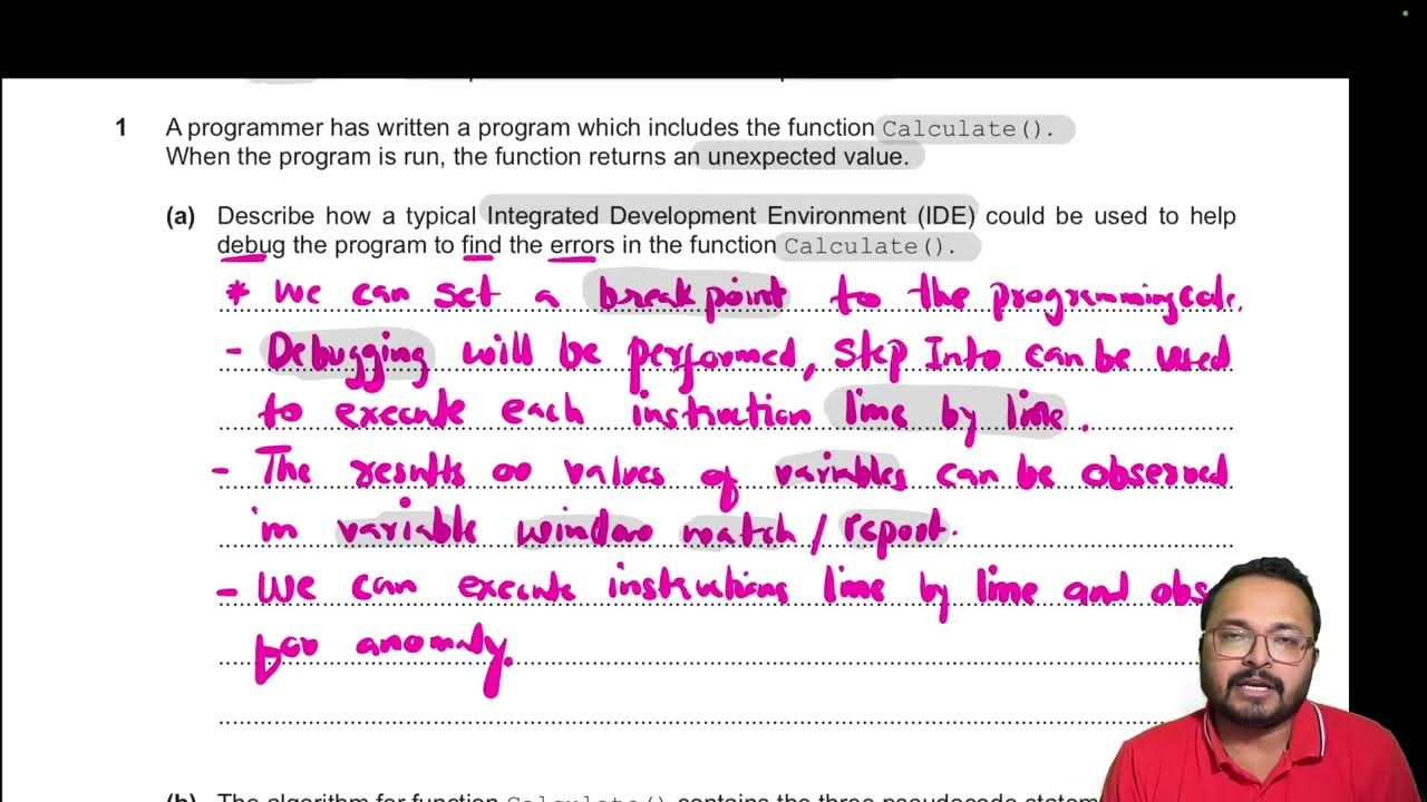 A1 | Paper 2 | May June 2023 | MJ/23/21 | Solution Online MAK #MAK #CS - YouTube