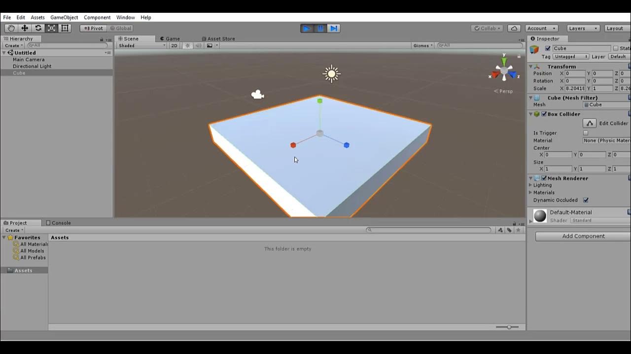 1 Instalacion y primeros pasos con Unity - YouTube