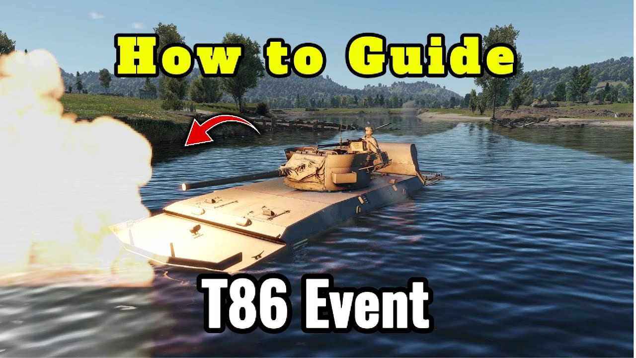 How to Unlock the T86 Event Tank FAST – War Thunder Summer Event Guide 2025 - YouTube