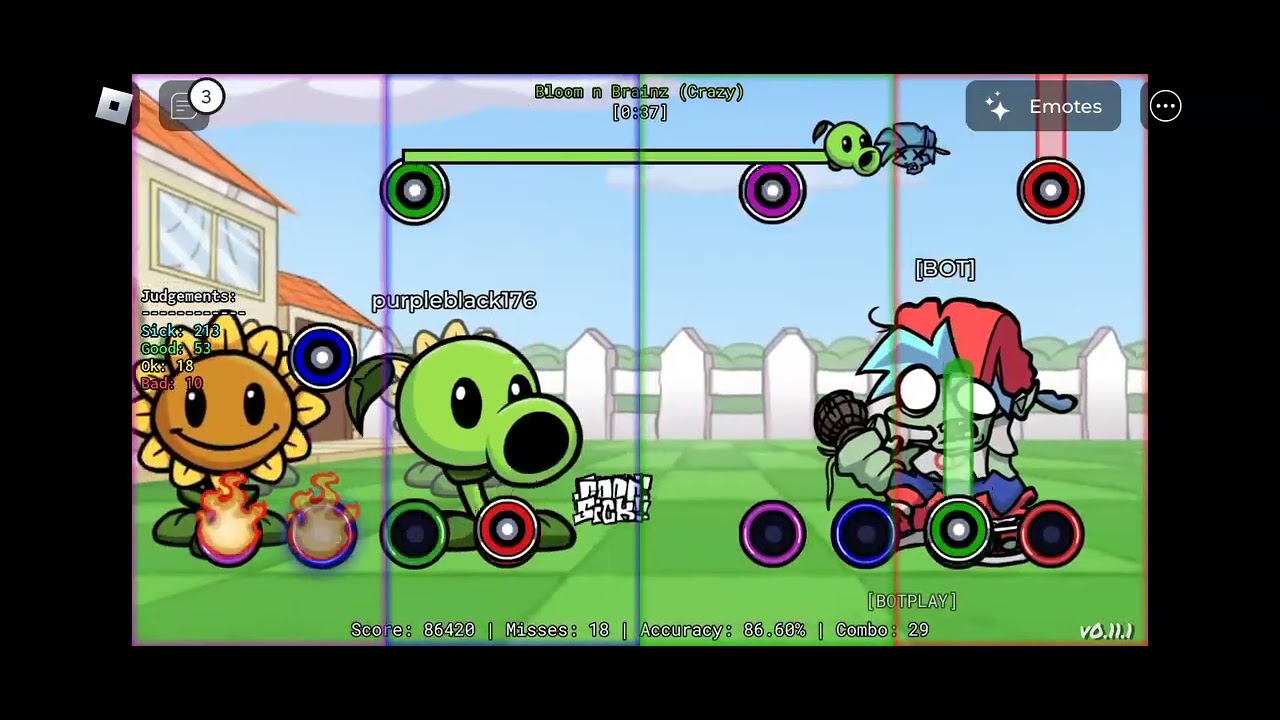 bad bash and bloom n brainz (with zombie bf) - YouTube