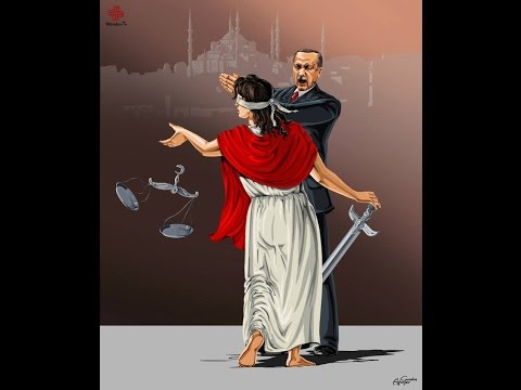 AZERİ KARİKATÜRÜN TÜRKİYE 'NİN VE DİĞER ÜLKELERİN  ADALET YÖNÜNDEN ELEŞTİREN KARİKATÜRLERİ