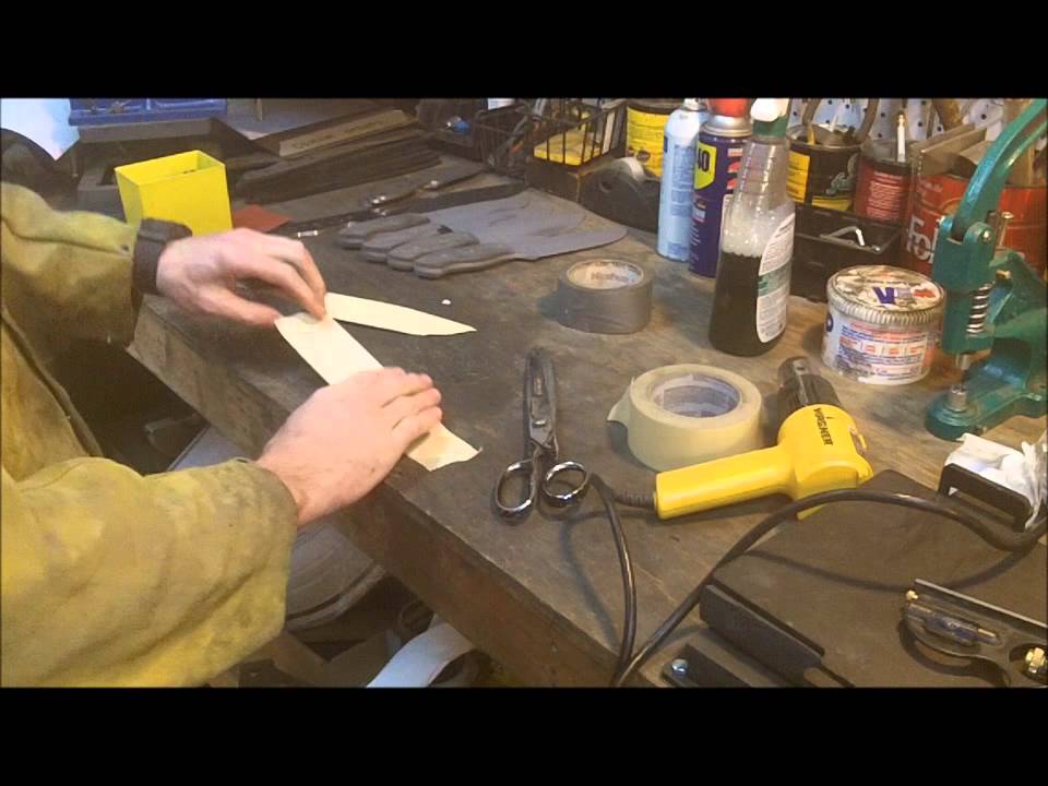 Knife Making Tutorial- How To Make Kydex Sheaths - YouTube