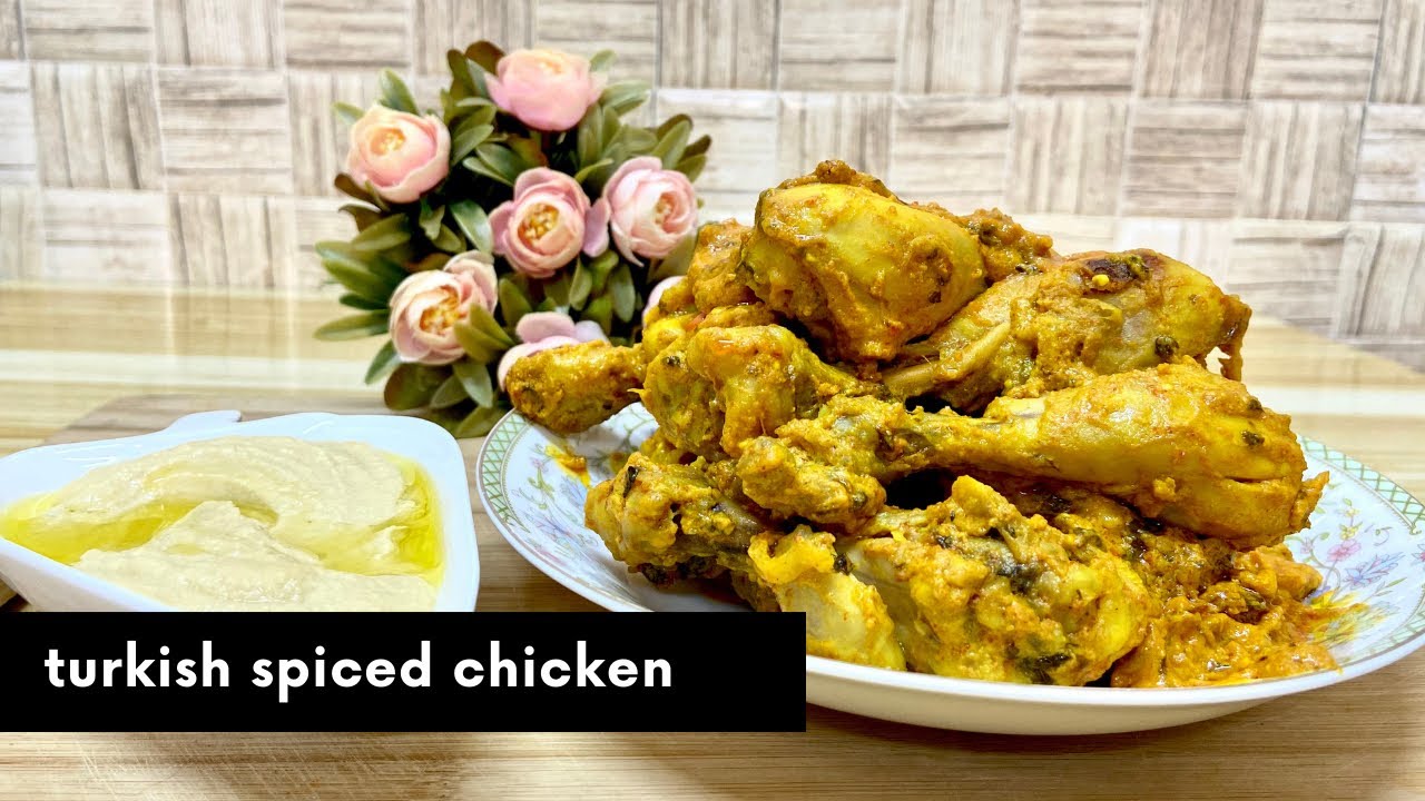 TURKISH SPICED CHICKEN | Spicy & Tangy Chicken Recipe | Quick Chicken ...