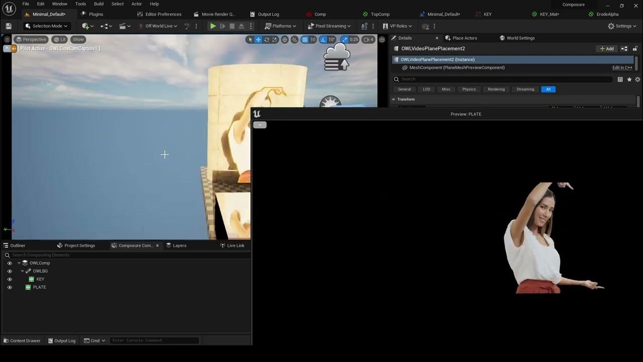 How to Add a Dynamically Scaling Media Plane in Unreal Engine Composure: Beginners Guide - YouTube