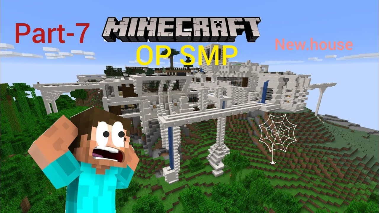 Upgrading my house. Minecraft OP SMP part-7 S-2 - YouTube