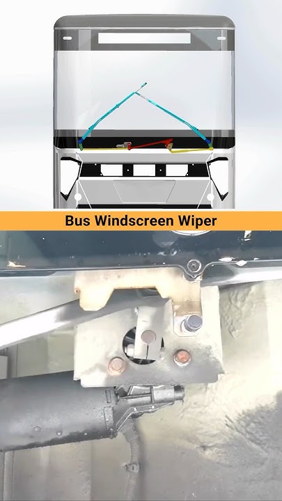 Bus Windshield Wiper #mechanism - YouTube