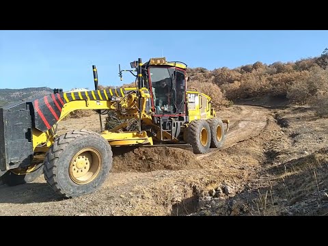 CAT 140M KAYA CANAVARI~CAT 140M ROCK MONSTER~#grader #buldozer #komatsu #keşfet  #nasılyapılır #snow