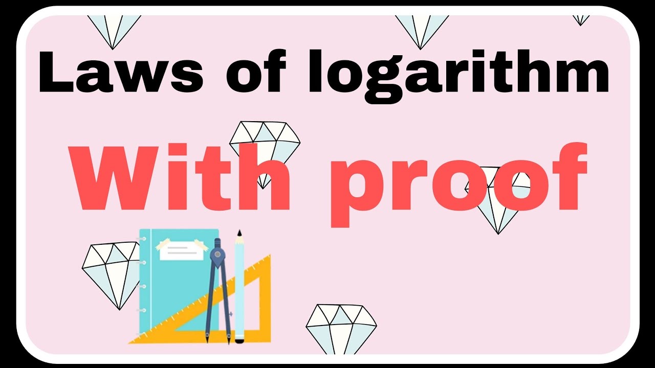 Laws of logarithm with proof #math #ncert #trend # - YouTube