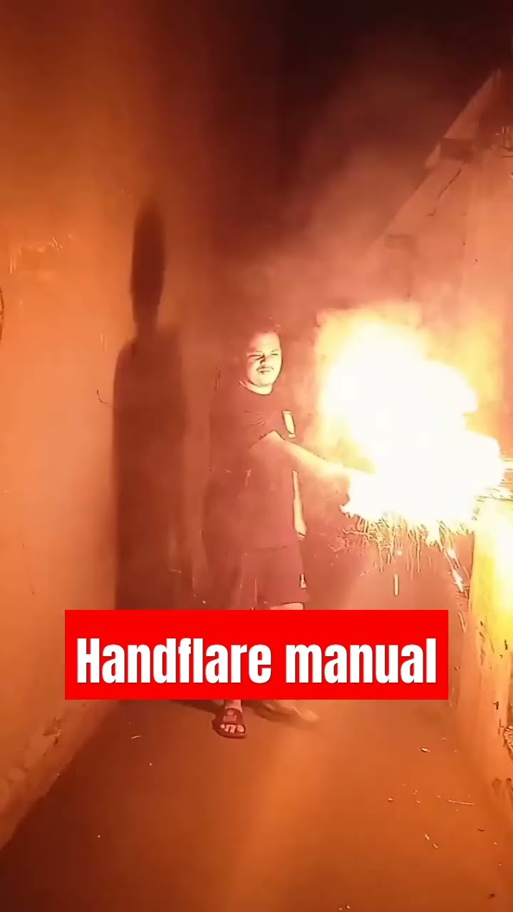 hand flare manual durasi 1 menit #flare #kramatbois #ultras #hooligans ...