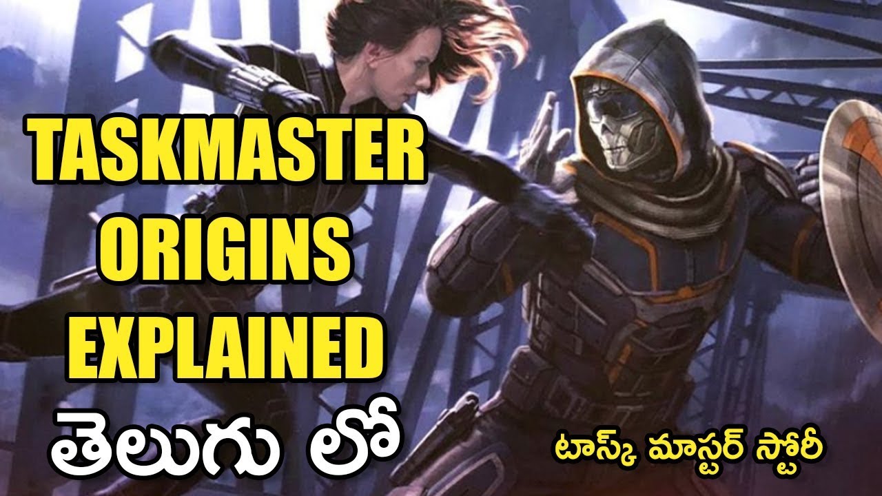 TASKMASTER ORIGINS AND POWERS EXPLAINED IN TELUGU | BLACK WIDOW MOVIE ...