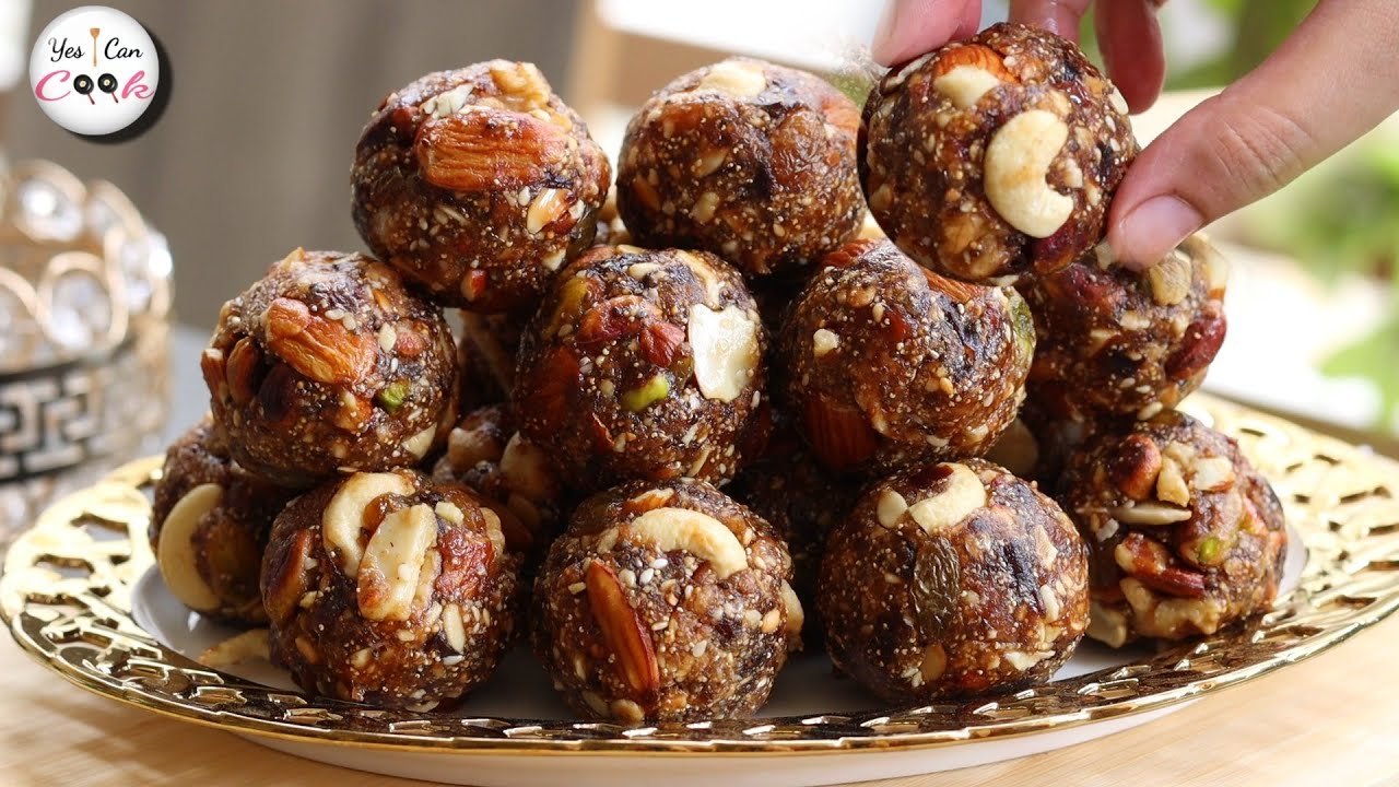 Healthy Ladoo for New Mom's ️Step by step recipe by (YES I CAN COOK ...