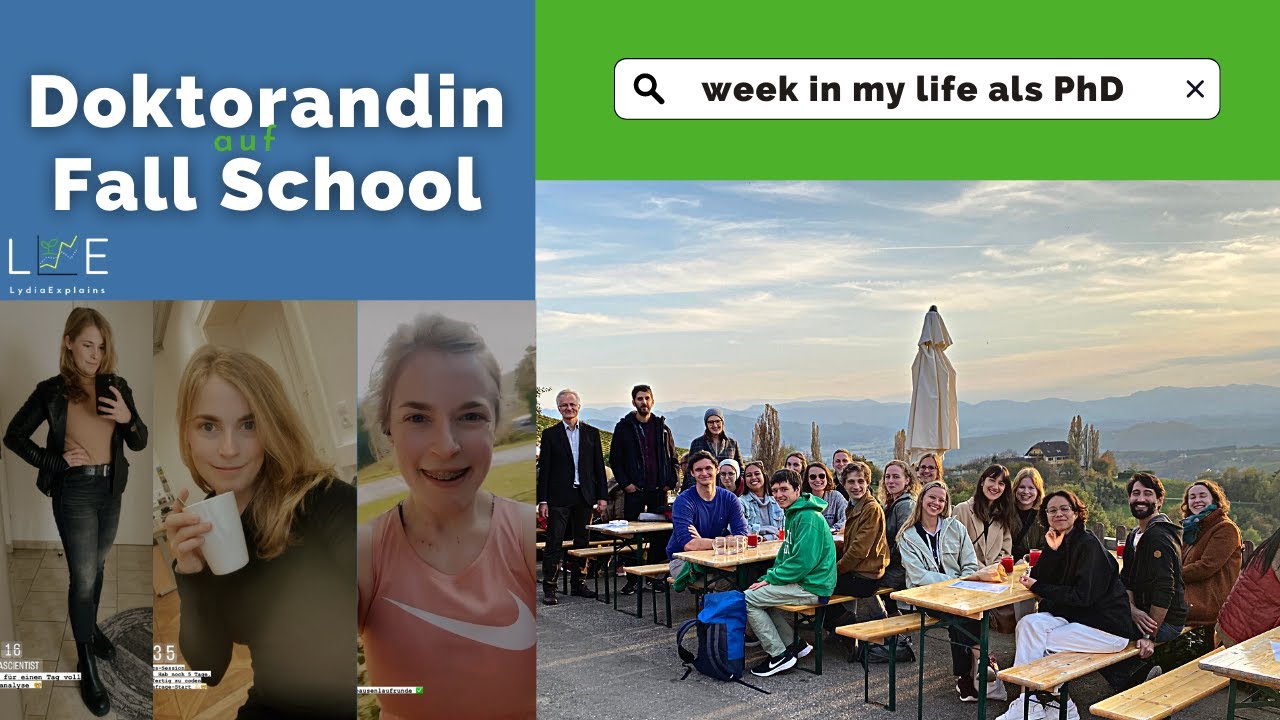VLOG: Woche im Leben einer Doktorandin & Forscherin | Fall School ...