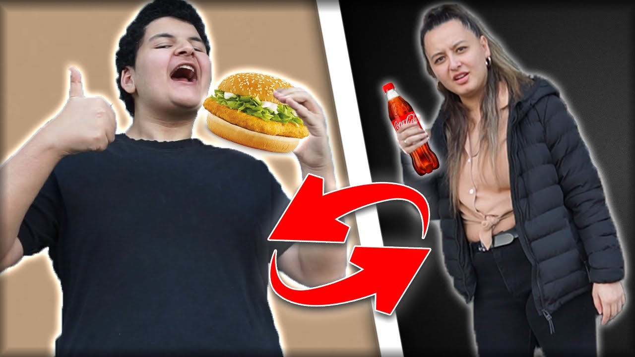 🎨 24 H NUR DAS ESSEN WAS DER ANDERE TRÄGT | CHALLENGE | Can Wick - YouTube