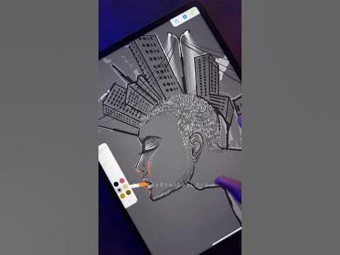 Infinity Zoom Art with Endless Paper App on iPad 🤯 #shorts #infinity # ...