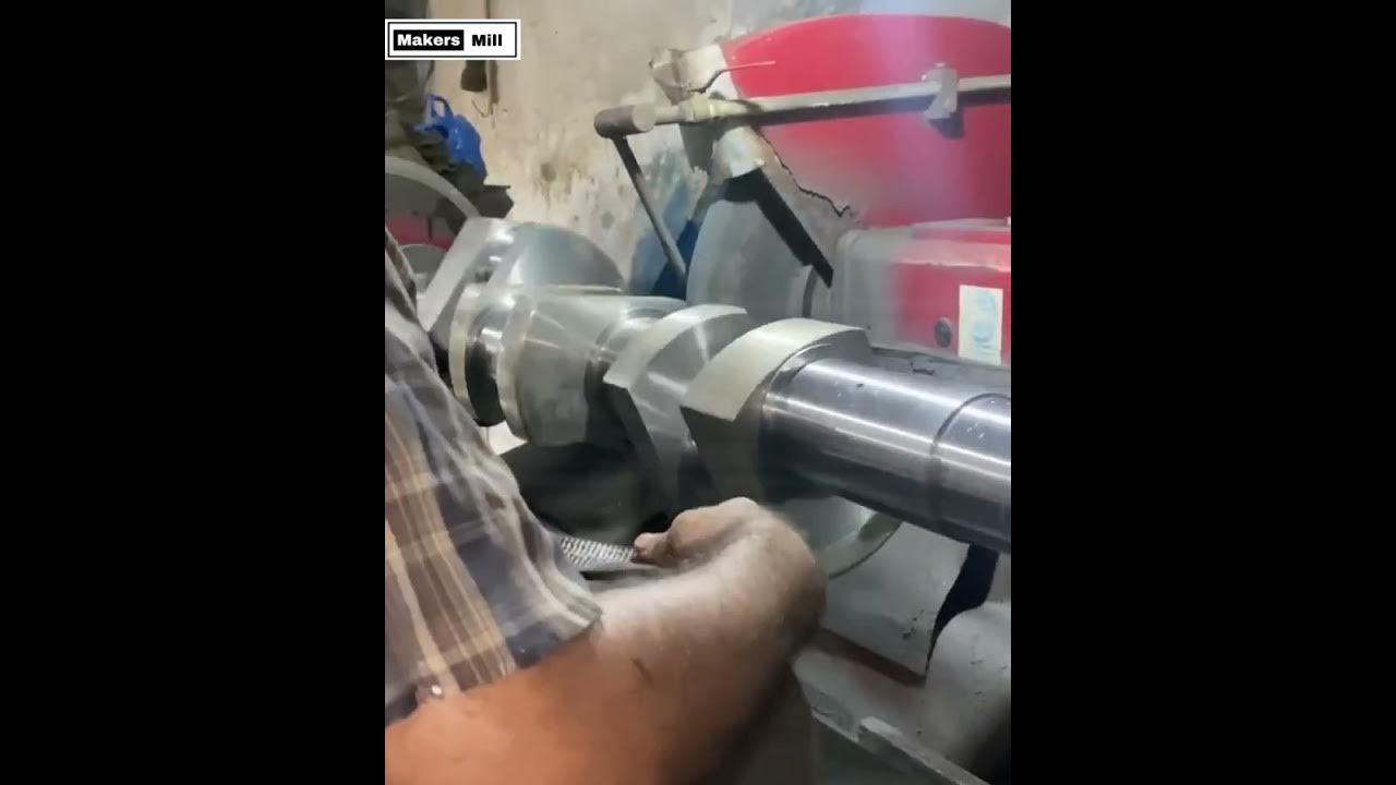Truck Crankshaft Manufacturing Process | Manufacturing of crankshaft - YouTube