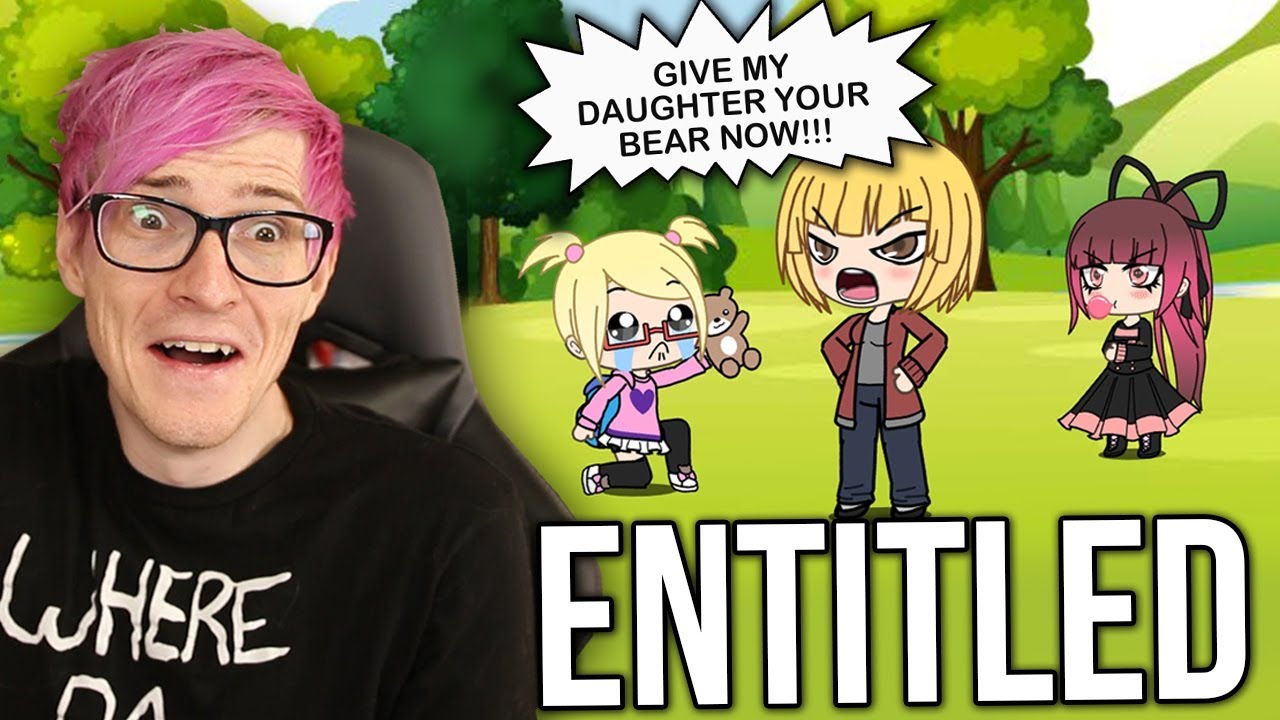 The Spoiled Brats Mom Angry Gacha Life Reaction Youtube