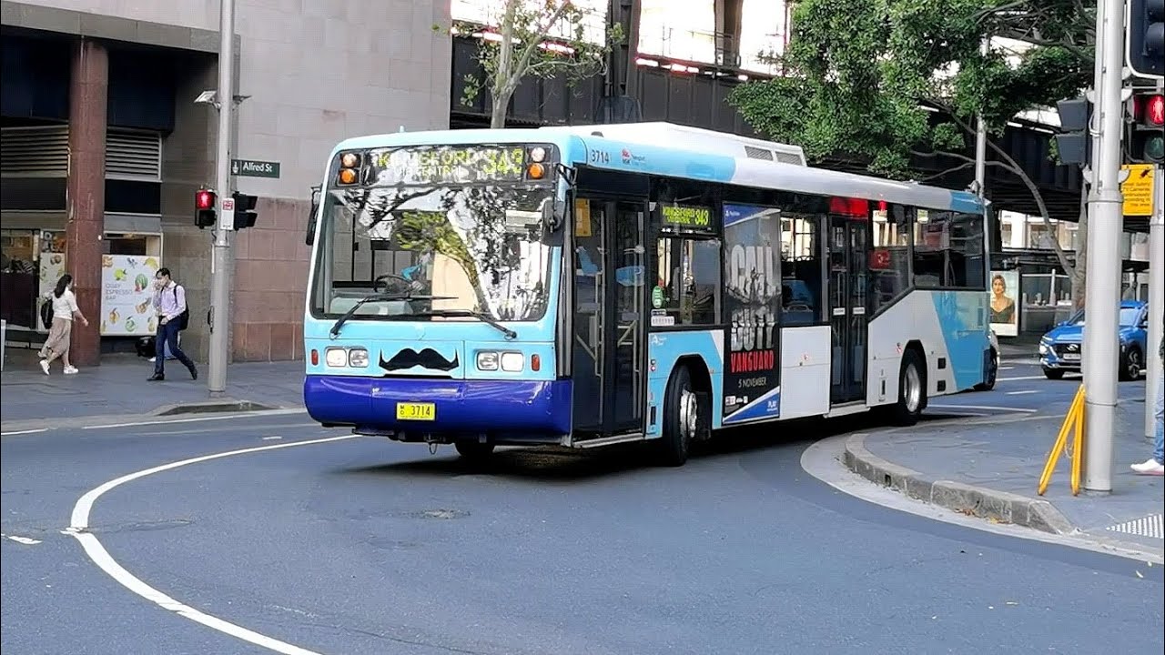 20211117 State Transit Authority Port Botany M/O 3714 - Scania L113CRL ...