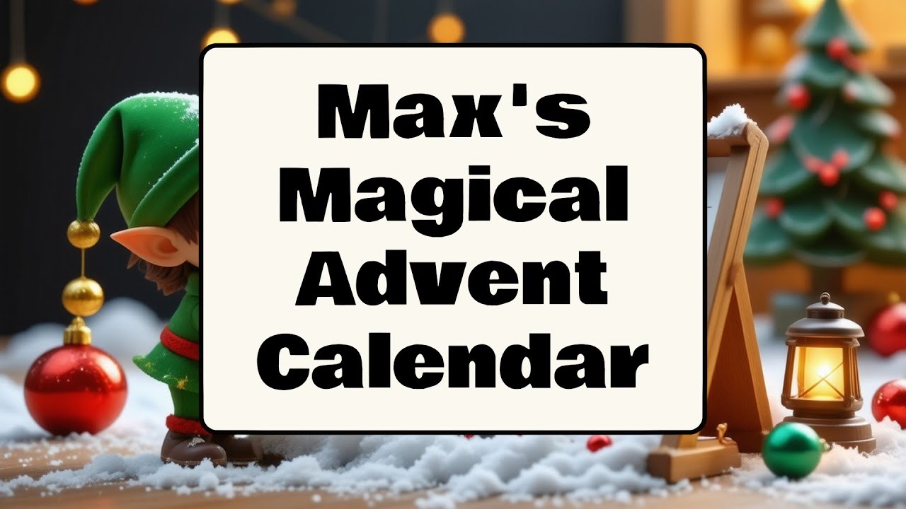 Max's Magical Advent Calendar - Christmas Special Bedtime story. - YouTube
