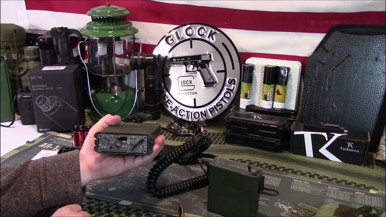 PRC-68 Handheld Military Radio - YouTube