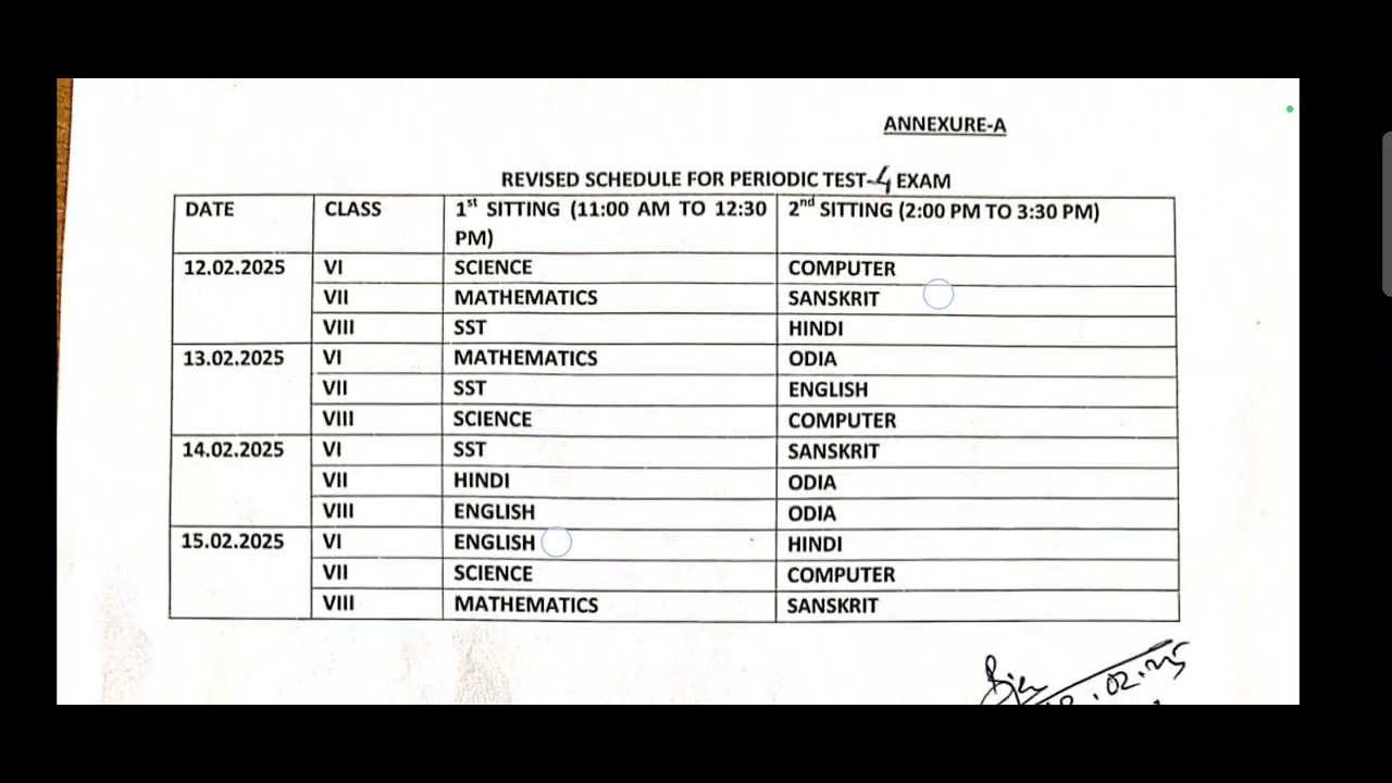 PT-4:2024-25/Time Table/District-Kendrapada/Odisha Adarsha Vidyalay ...