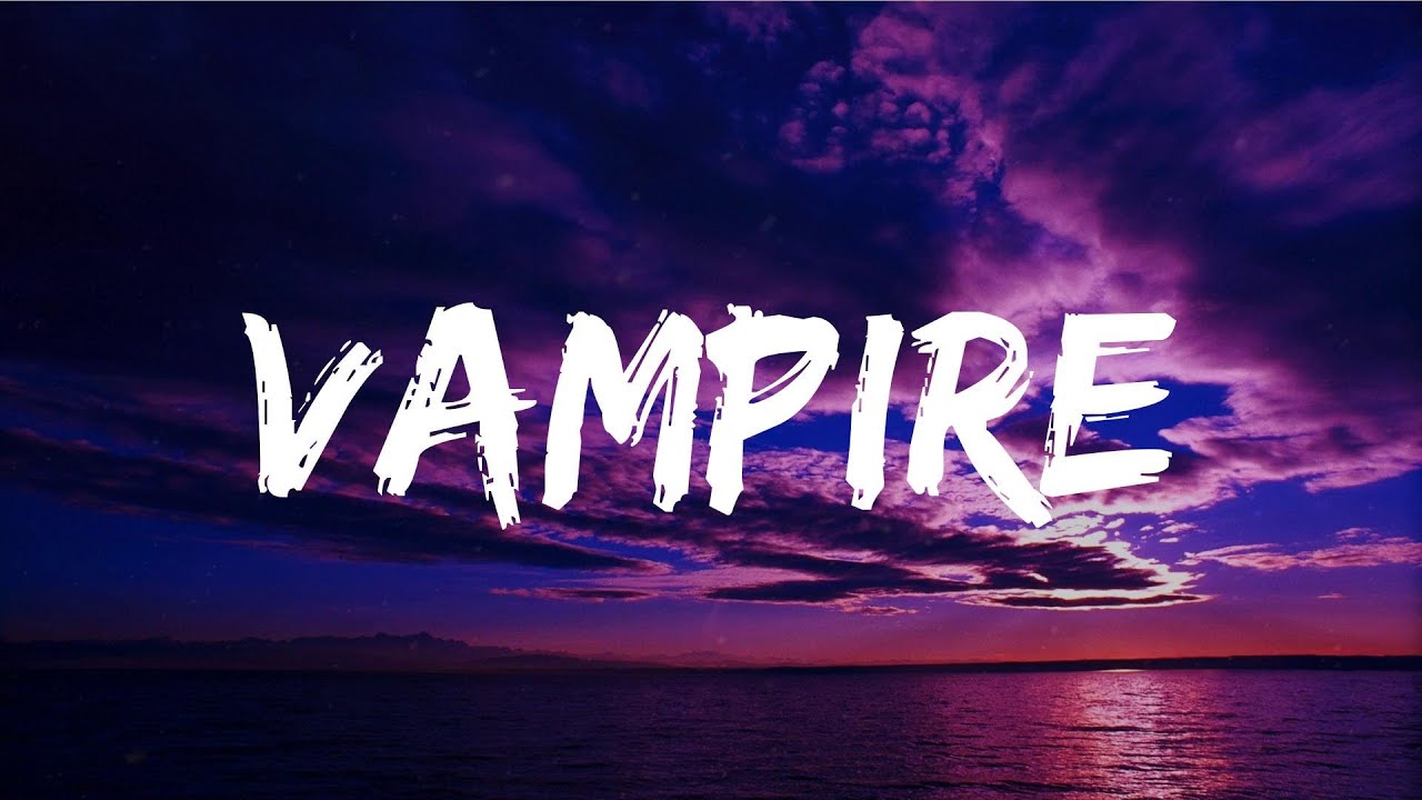 vampire - Olivia Rodrigo | Lyrics - YouTube