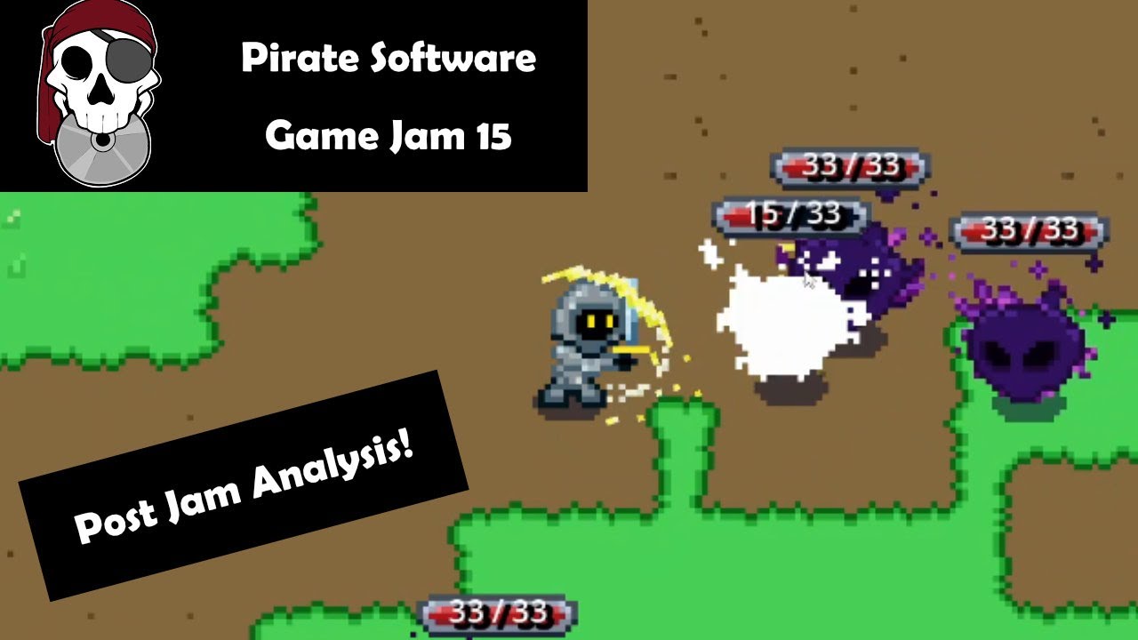My entry for Pirate Software game jam 15 : Recap and what's next! - YouTube