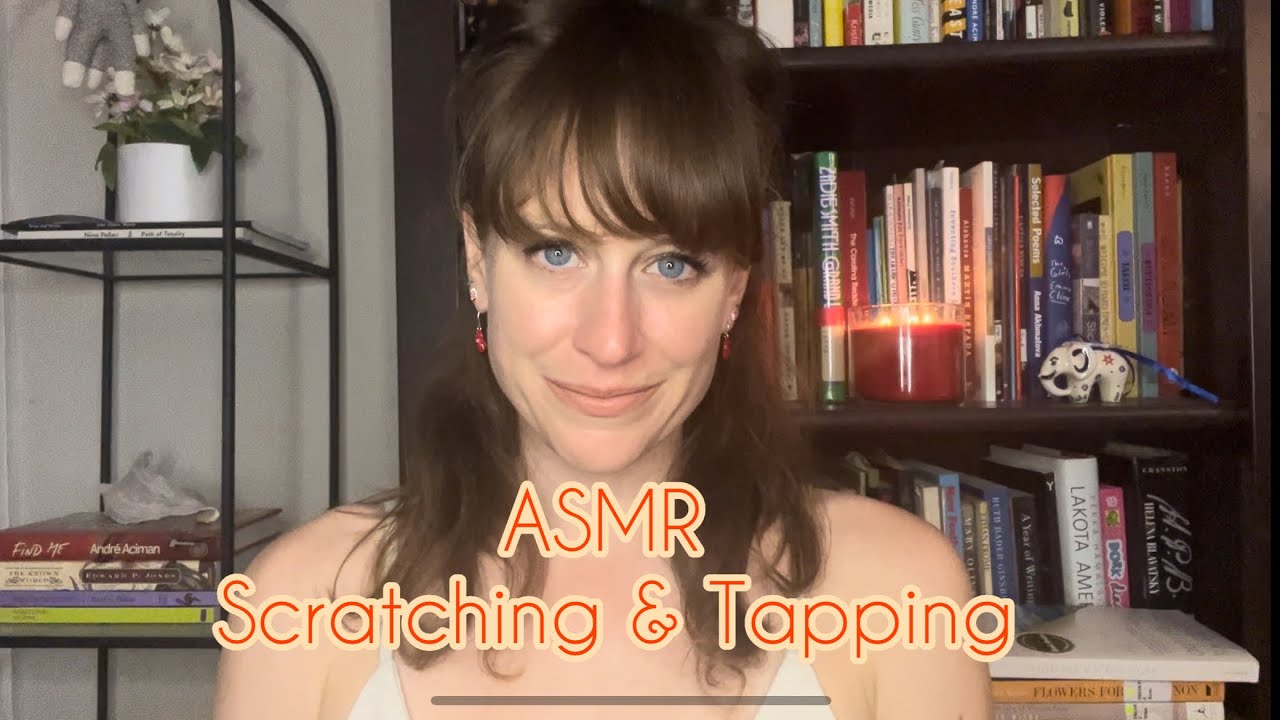 ASMR random tapping, scratching, and brushing 😜 - YouTube