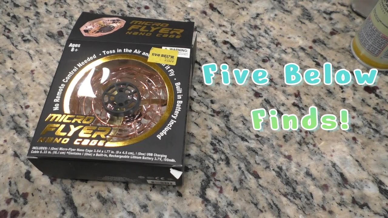 Micro Flyer Nano Cage From Five Below! 🛸 - YouTube