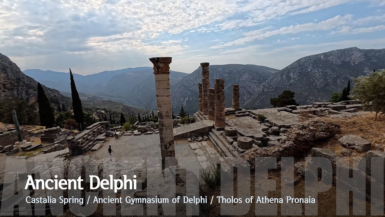 [4K] Greece - Ancient Delphi 그리스 델피(델포이) 고고 유적지 - YouTube