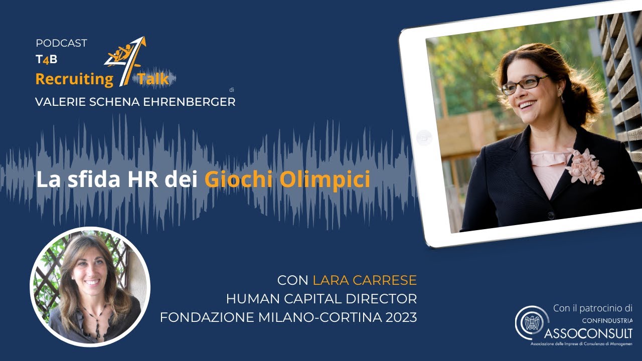 Recruiting Talk 36 | Lara Carrese | Fondazione Milano Cortina 2026 | La ...